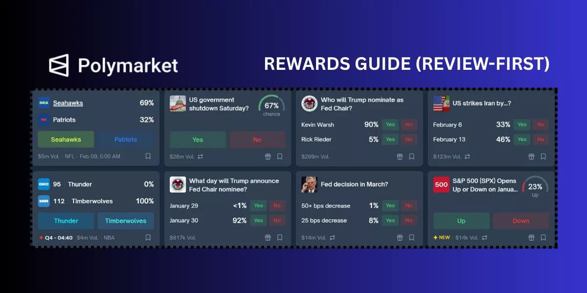 Polymarket Rewards Guide (Review-First)